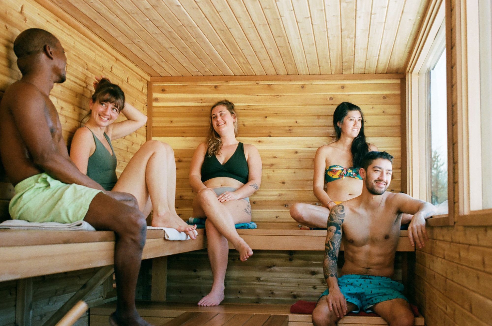 Quebec Cold Plunge: Solstice Sauna | #ExperienceTransat